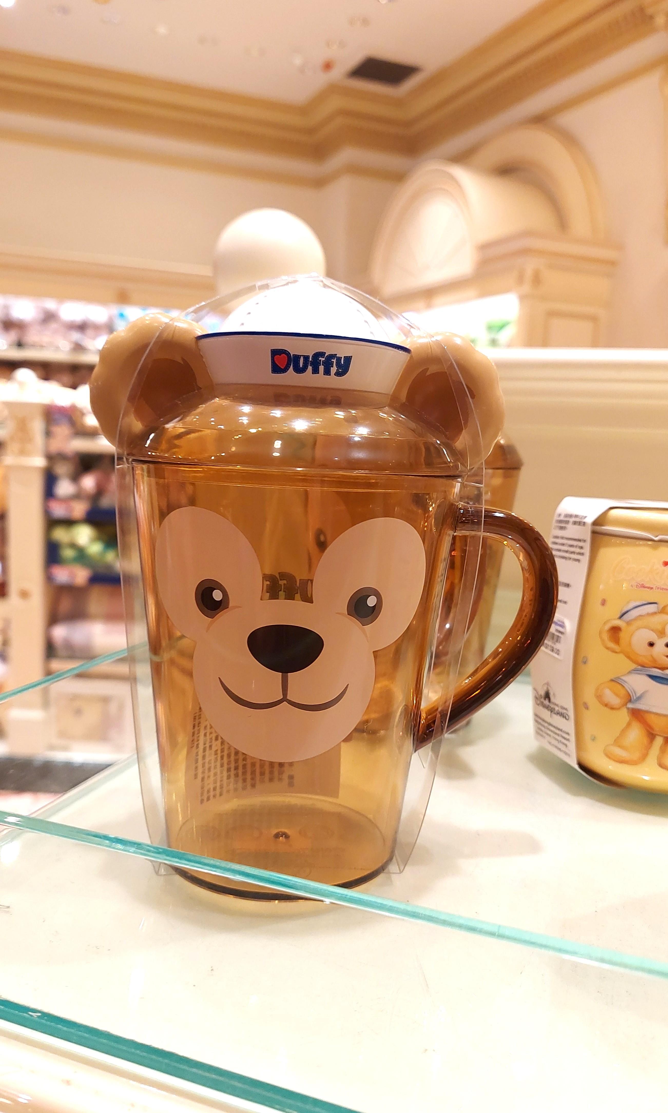 香港迪士尼樂園 Duffy 達菲熊 啡色 水杯 膠杯 Cup 全新正版 (原價$99) Disneyland HKDL, 家庭電器, 廚房電器 ...