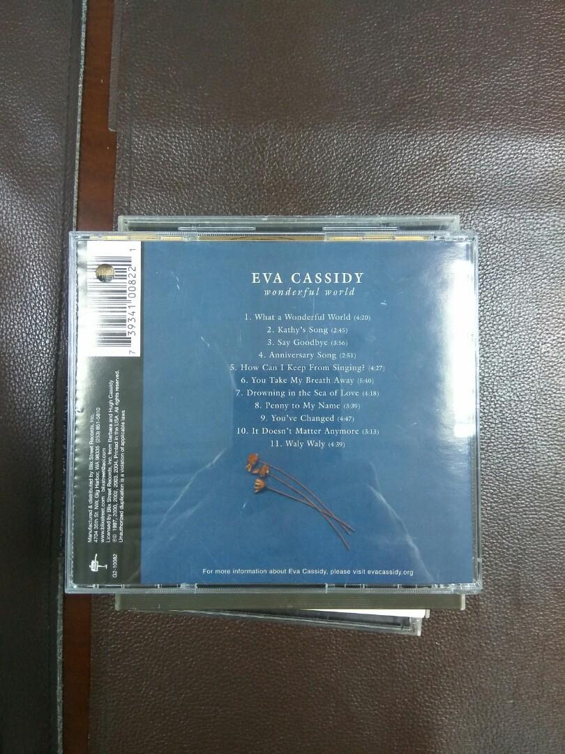 美版 Eva Cassidy Wonderful World, 興趣及遊戲, 收藏品及紀念品, 明星周邊 - Carousell