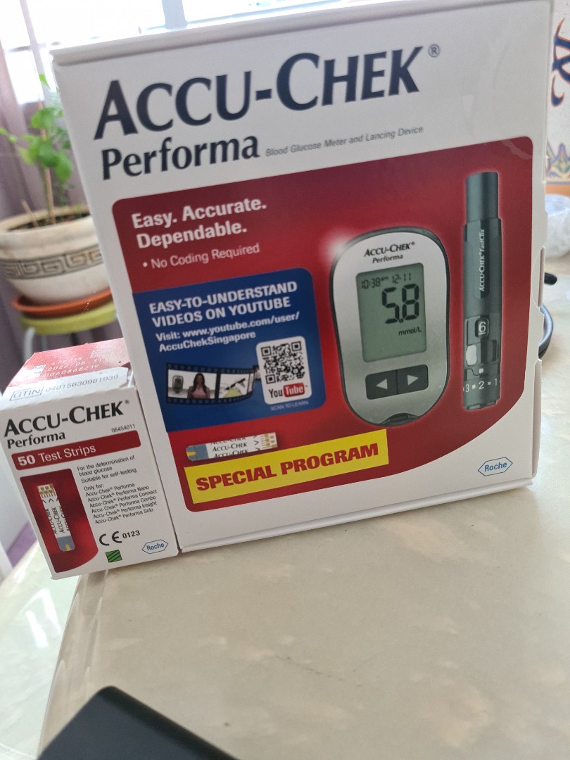 Accu-Chek Performa, Health & Nutrition, Health Monitors & Weighing ...