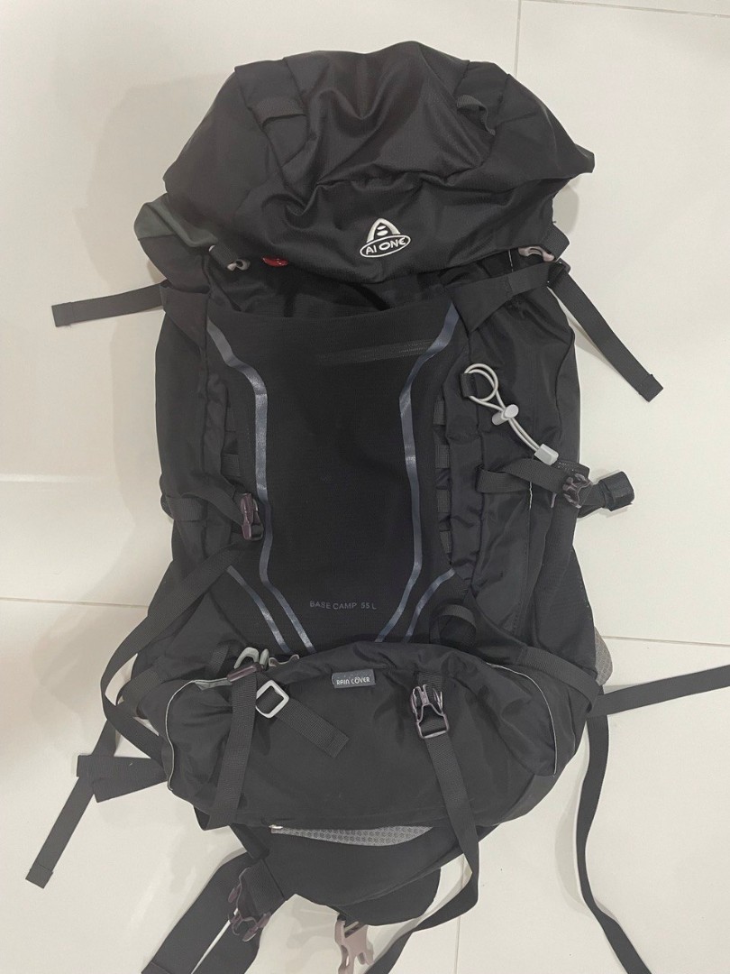 AI ONE 55L base camp backpack, Men's Fashion, Bags, Backpacks on Carousell