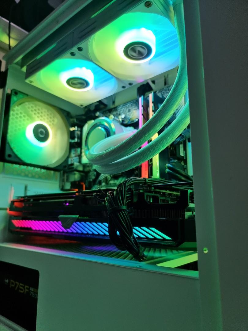 AMD Ryzen 7 5800X ASUS ROG STRIX Radeon 6700 XT | Nvidia RTX 3070 Zotac ...