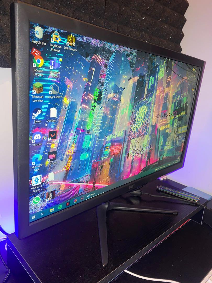 Armaggeddon Pixxel+ Pro Gaming Monitor PF22HD PRO Series 75Hz Refresh ...