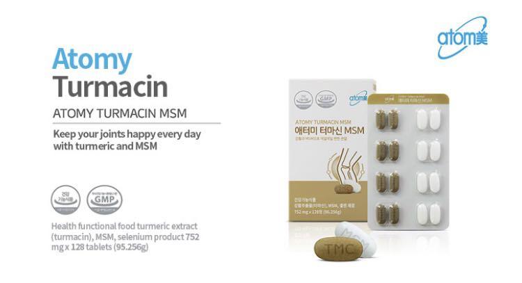 Atomy Turmacin MSM, Health & Nutrition, Health Supplements, Vitamins ...