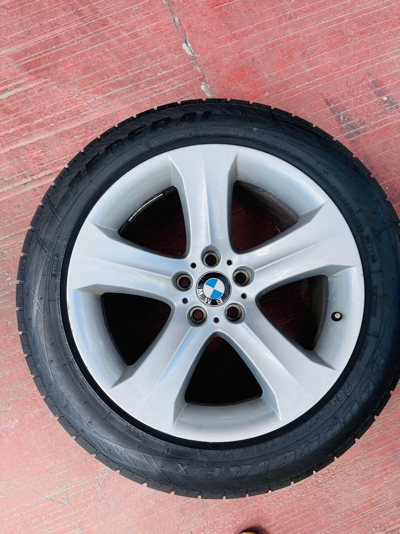 BMW OEM 19 inch mags with brand new tires, Car Parts & Accessories ...