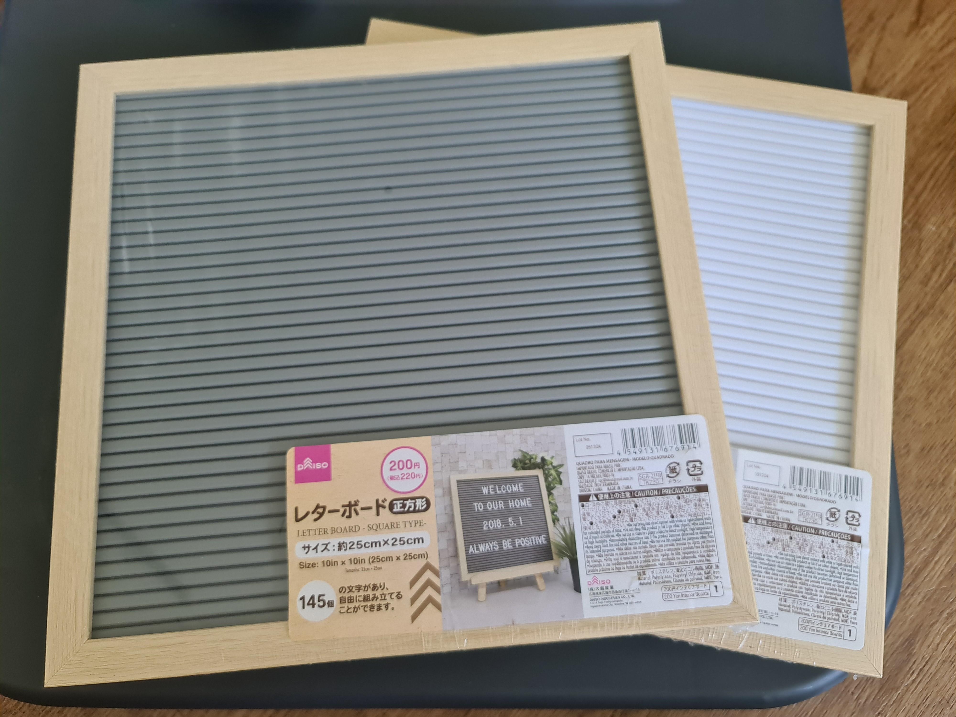 BN Square Letter Board, Hobbies & Toys, Stationery & Craft, Craft ...