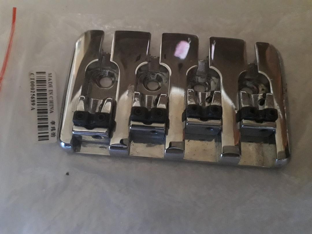 Bras and Chrome Bass Bridge., Hobbies & Toys, Music & Media, Musical ...