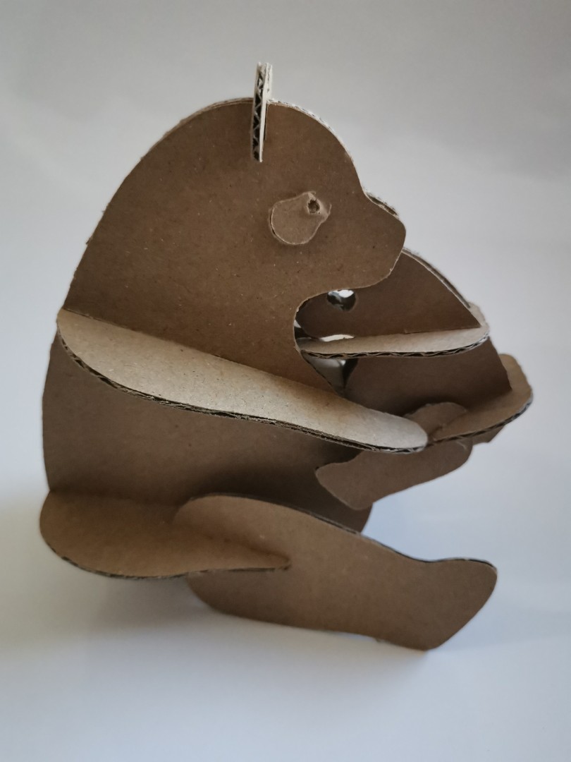 Cardboard bears on Carousell