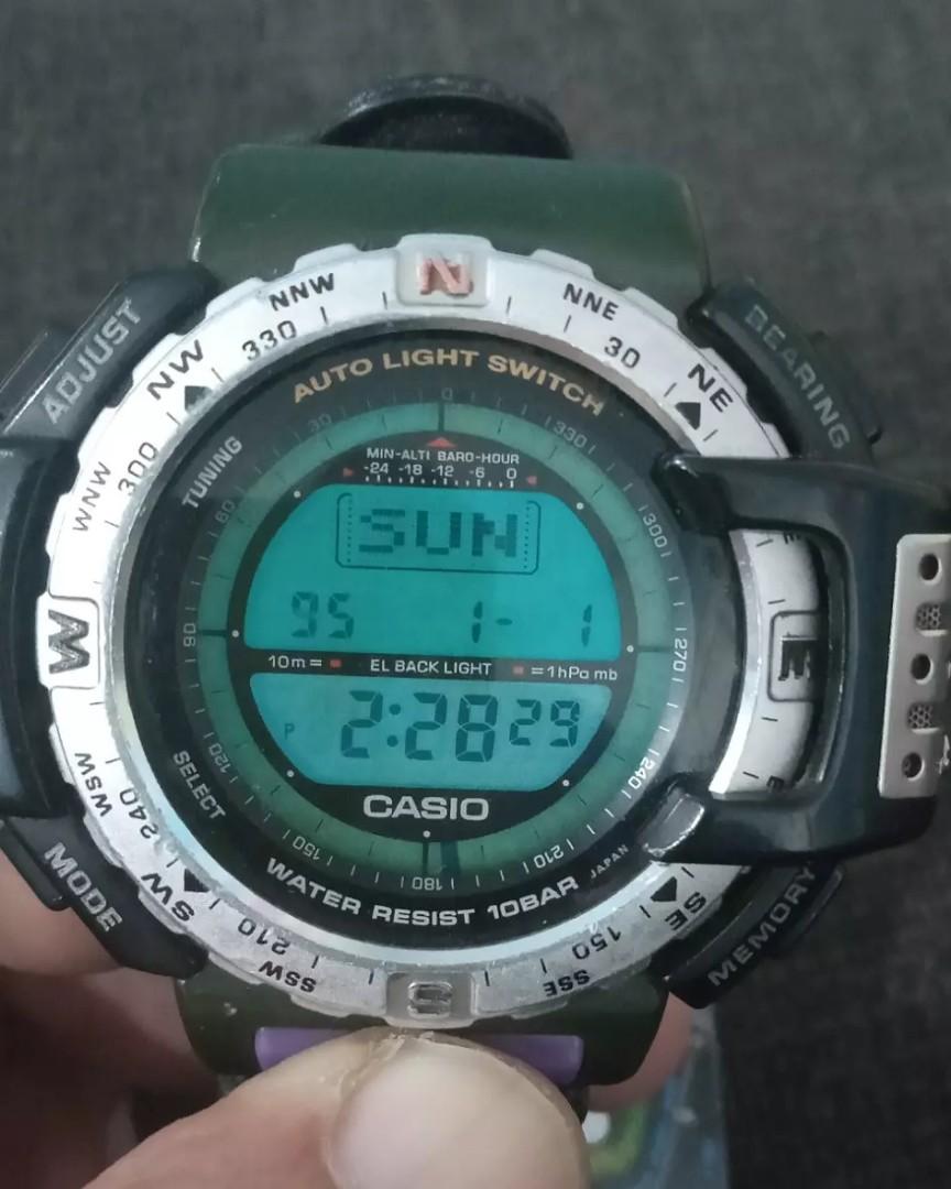 CASIO PROTREK PRT40, Men's Fashion, Watches & Accessories, Watches on ...