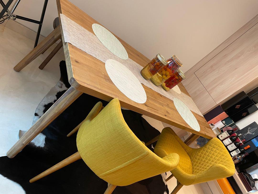 Castlery Seb Dining Table 180cm, Furniture & Home Living, Furniture ...