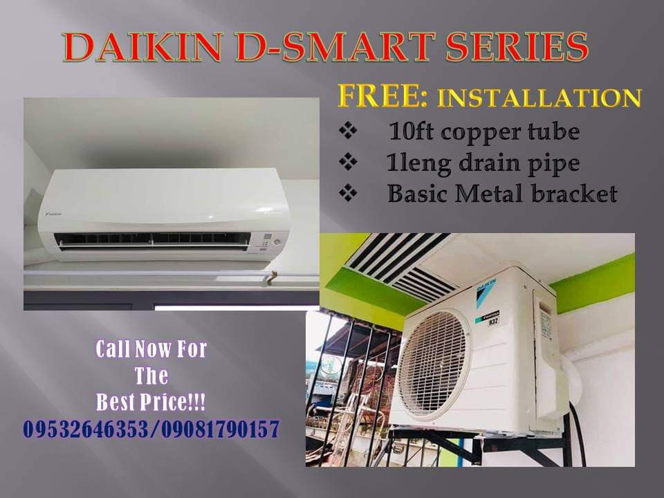 Daikin D-smart series inverter split type AIRCON brand new sealed with ...