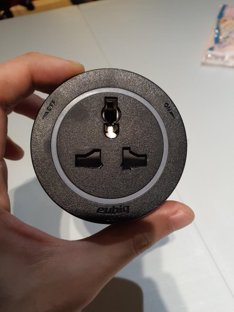 Eubiq International Power Socket Plug, TV & Home Appliances, Electrical ...