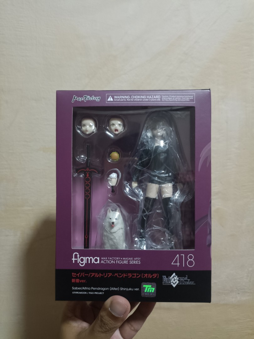Figma 418 Saber/Altria Pendragon (Alter) Shinjuku Ver., Hobbies & Toys ...