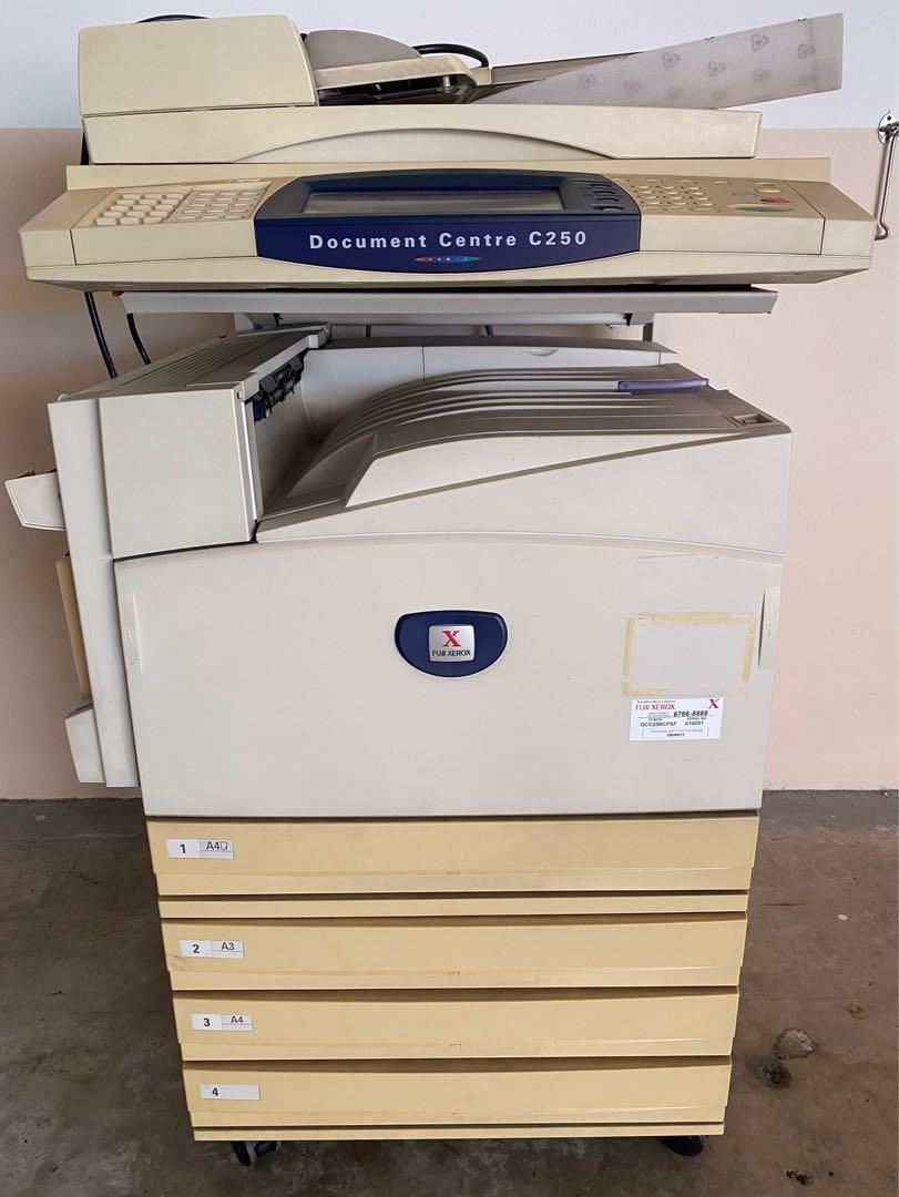 FUJI XEROX C250 PHOTOCOPIER SCANNER, Computers & Tech, Printers ...