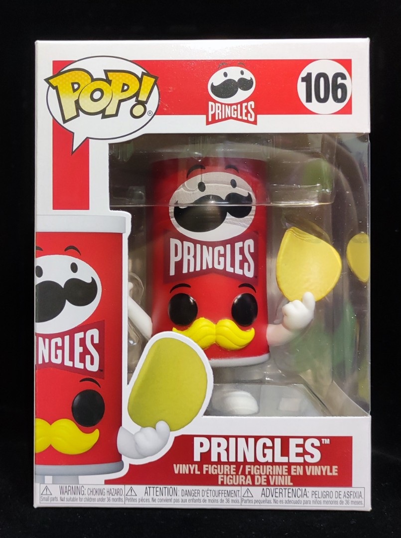 FUNKO POP PRINGLES 106 品客薯片 原味 (零食 figure, 興趣及遊戲, 玩具 & 遊戲類 - Carousell