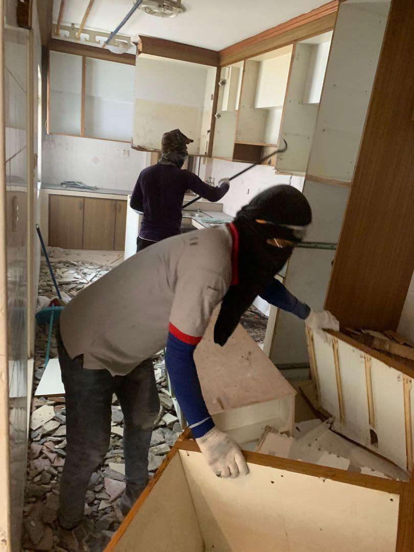 Hacking/demolition, Home Services, Renovations on Carousell
