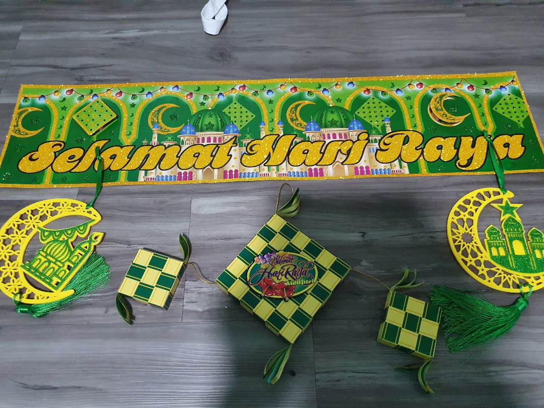 Hari Raya Decoration Items, Furniture & Home Living, Home Decor ...