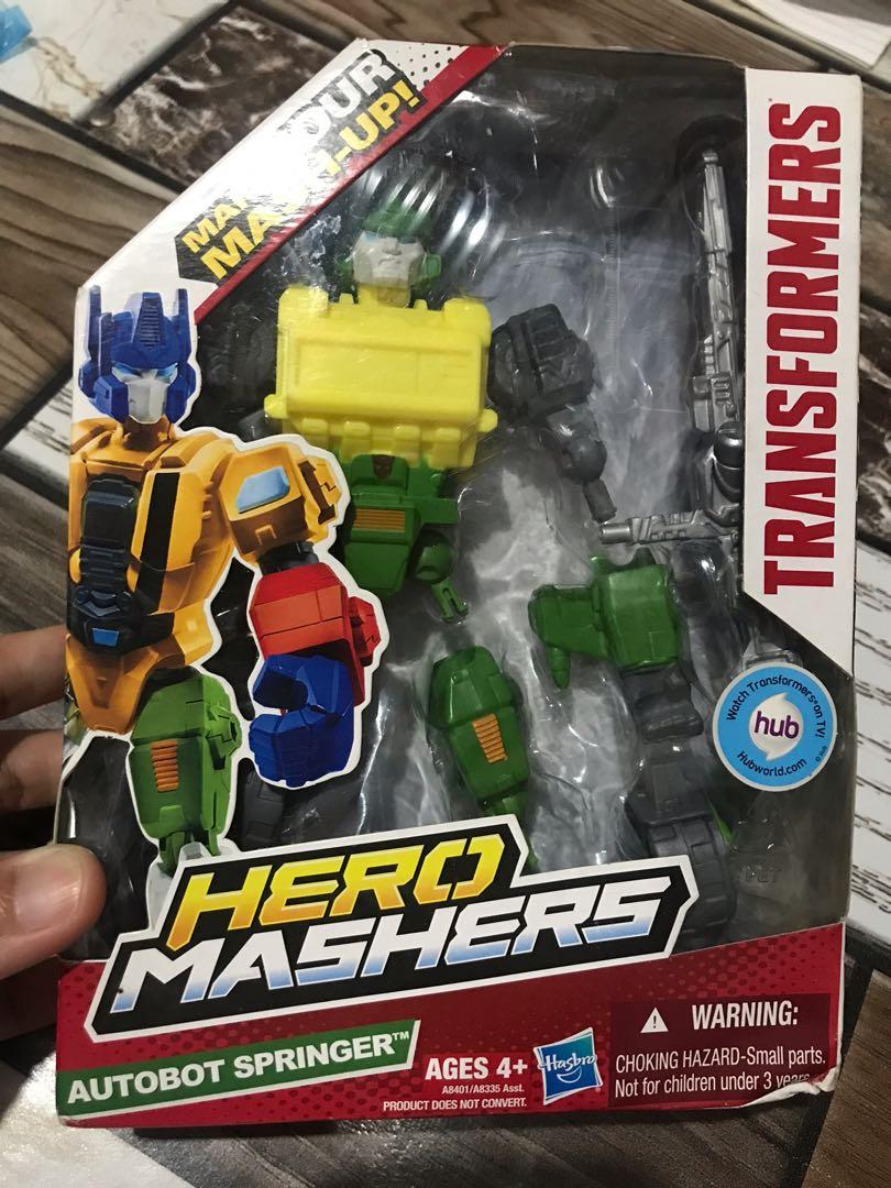 Hasbro Transformers Hero Mashers Autobot Springer, Hobbies & Toys, Toys ...