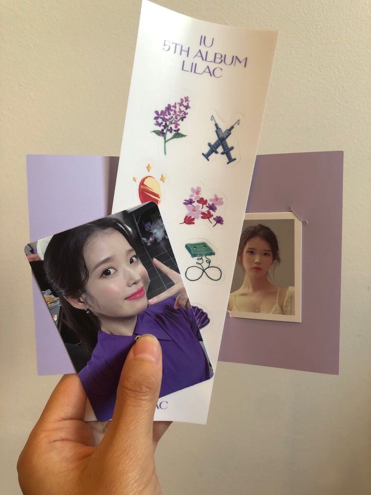 IU Lilac Album Photocard Set (Hiliac Version), Hobbies & Toys ...