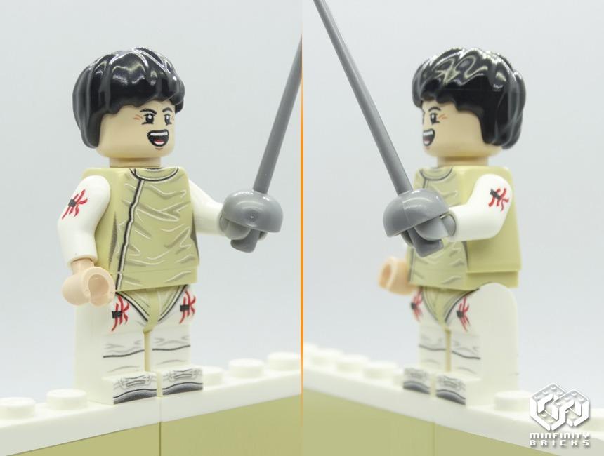 LEGO MOC HK Fencing Player Figure 香港劍擊運動員人仔 (Custom minifigure), 興趣及遊戲 ...