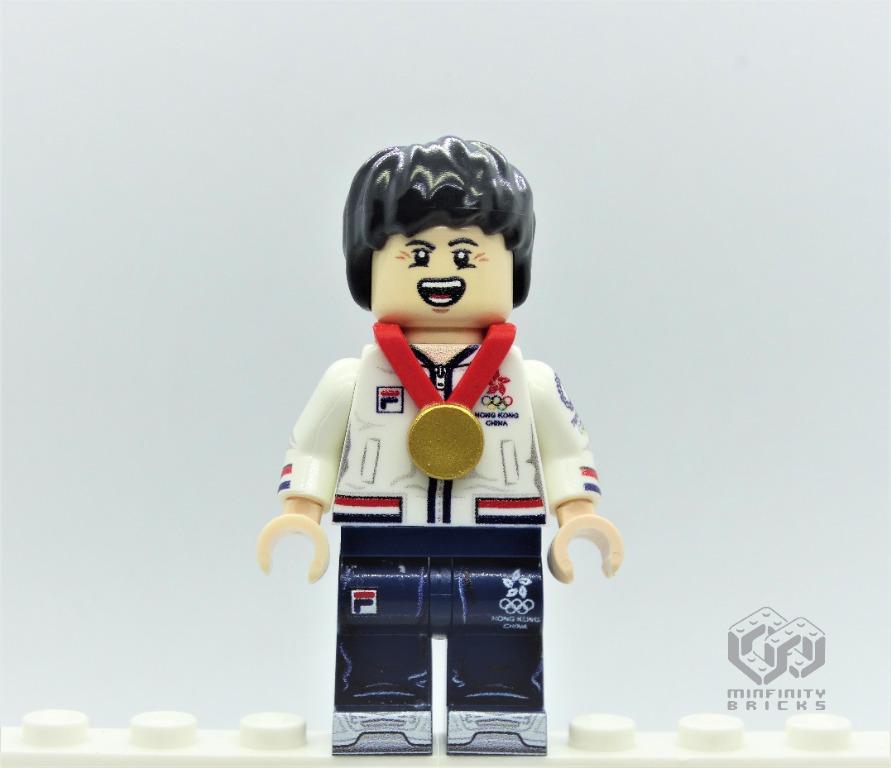 LEGO MOC HK Fencing Player Figure 香港劍擊運動員人仔 (Custom minifigure), 興趣及遊戲 ...