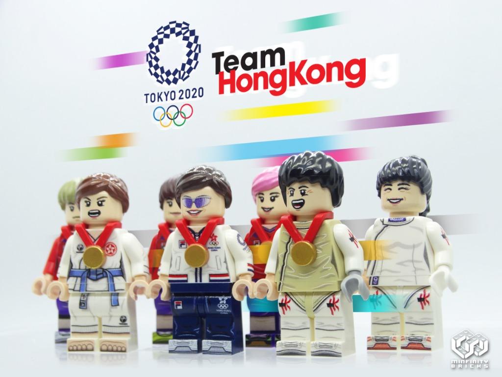 LEGO MOC HK Fencing Player Figure 香港劍擊運動員人仔 (Custom minifigure), 興趣及遊戲 ...