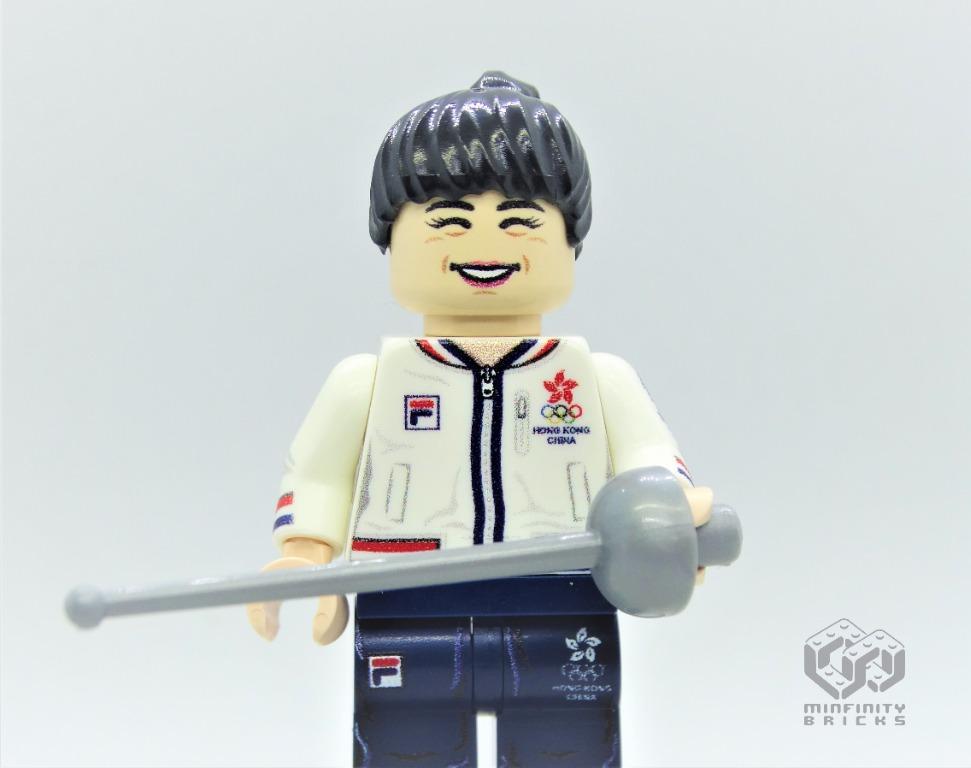 LEGO MOC HK Fencing Player Figure 香港劍擊運動員人仔 (Custom minifigure), 興趣及遊戲 ...