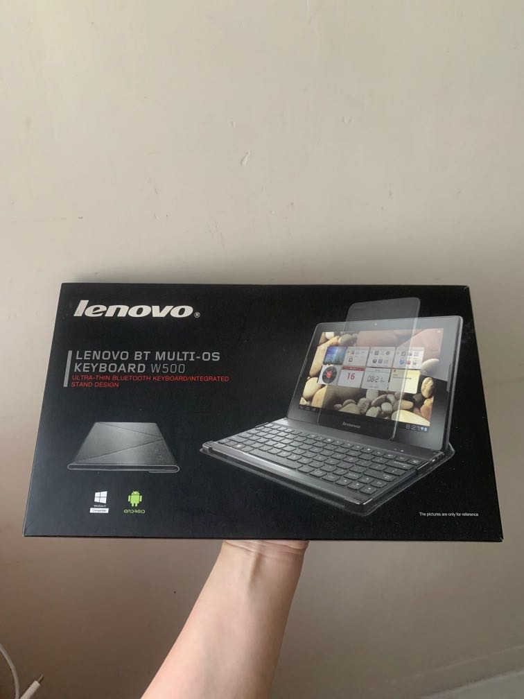Lenovo BT MULTI-OS keyboard w500 藍牙鍵盤, 電腦＆科技, 電腦周邊及配件, 電腦鍵盤及相關產品 ...
