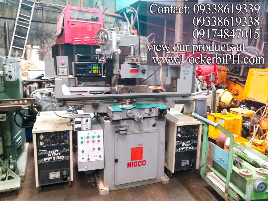 Nicco Surface Grinder from Japan, Commercial & Industrial, Industrial ...