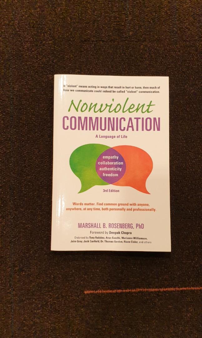 Nonviolent Communication by Marshall B. Rosenberg, Hobbies & Toys ...
