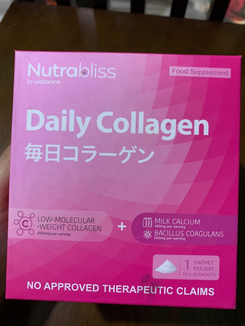 Nutrabliss Daily Collagen - 23 individual sachet (28g each), Health ...