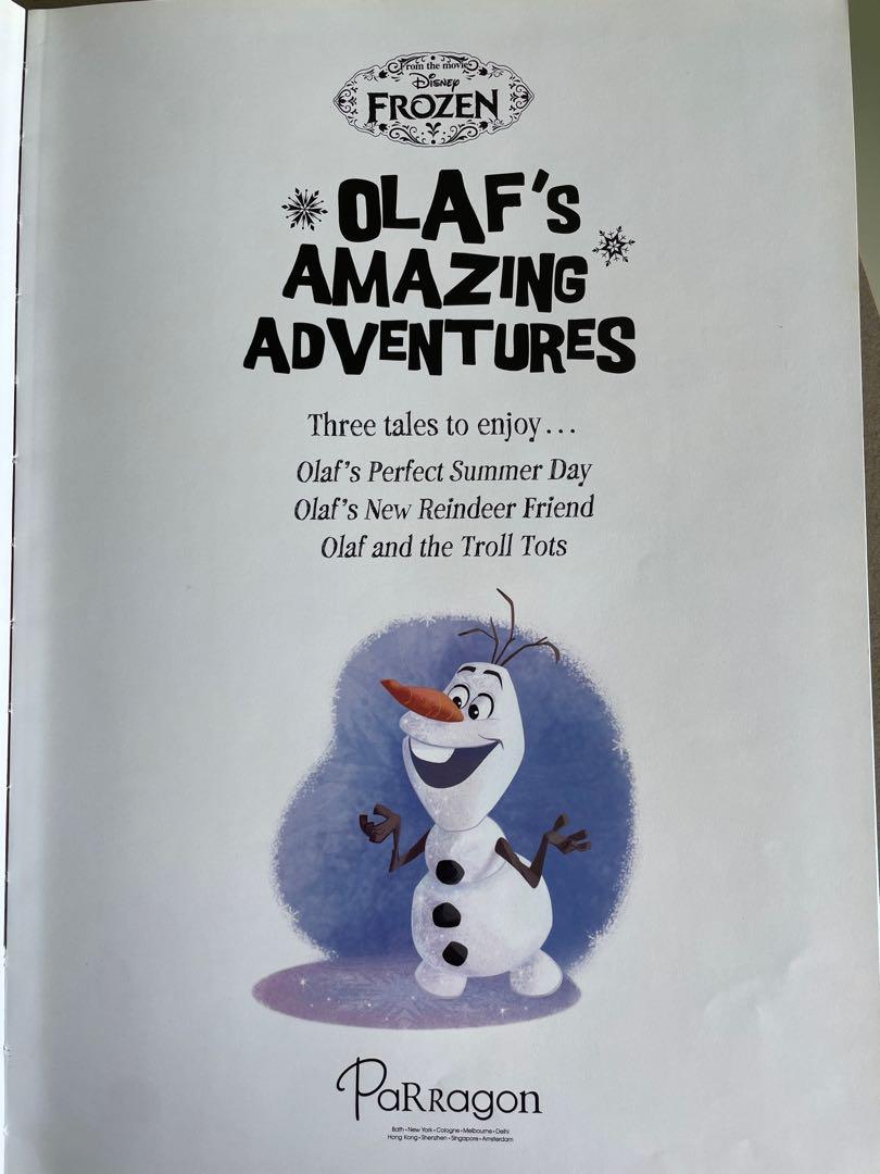 Olaf’s Amazing Adventures, Hobbies & Toys, Books & Magazines, Children ...