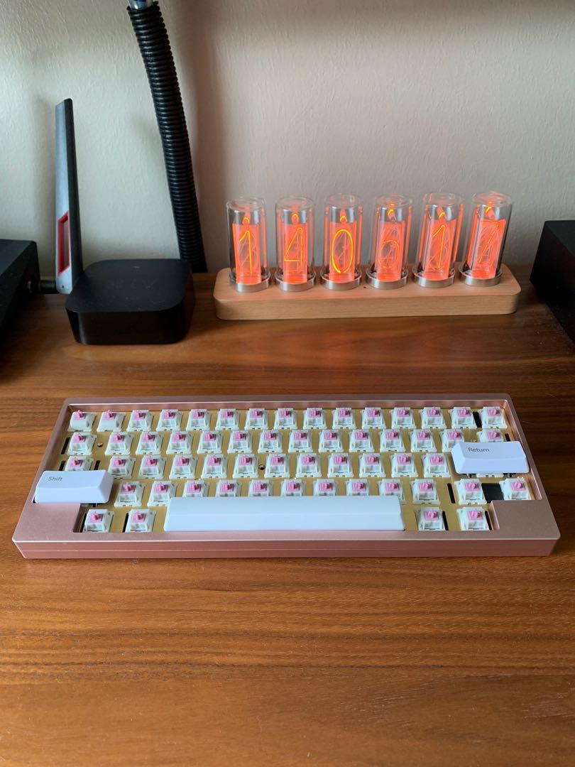 1.7kg pink premium custom mechanical keyboard kit, Computers & Tech ...