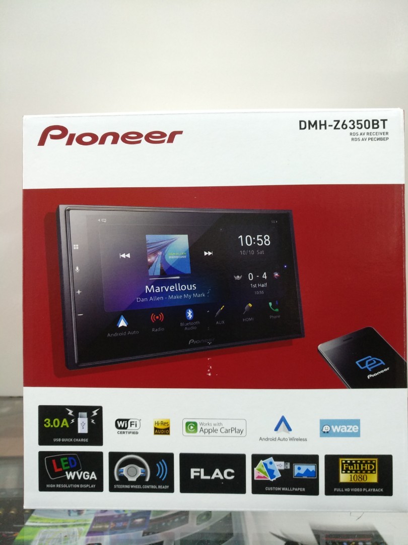 Pioneer DMH-Z6350BT, Car Accessories, Accessories on Carousell