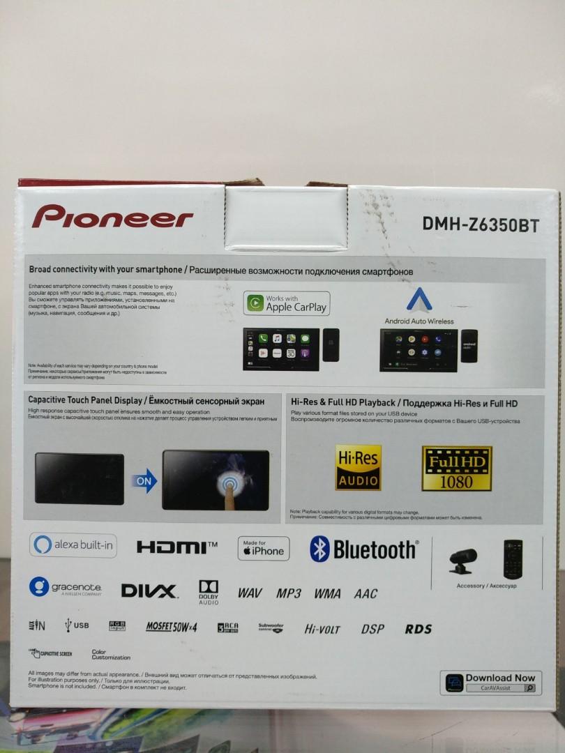 Pioneer DMH-Z6350BT, Car Accessories, Accessories on Carousell