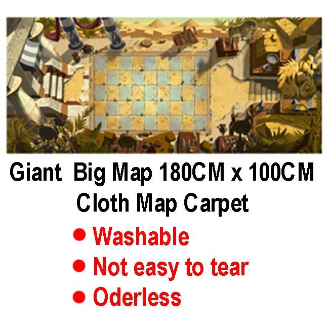 Plants Vs Zombies Floor Map 180cm x 100cm. Free Deliver, Hobbies & Toys ...