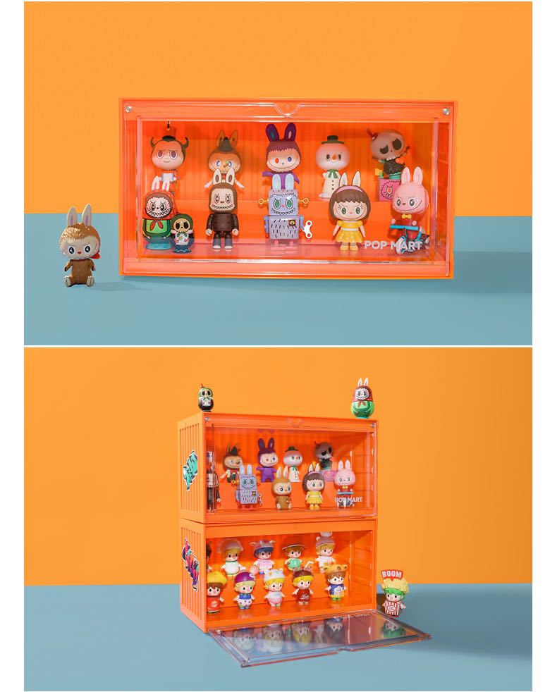 popmart blind box container display case-dimoo/labubu/pucky/sweet bean ...