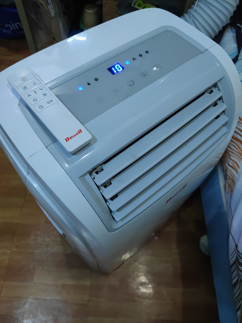 Portable Aircon 1.5 HP Dowell, TV & Home Appliances, Air Conditioning ...