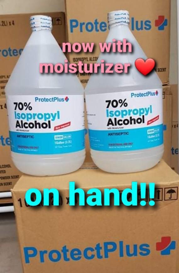 Protectplus Isopropyl and Ethyl Alcohol - 1 GALLON, Health & Nutrition ...