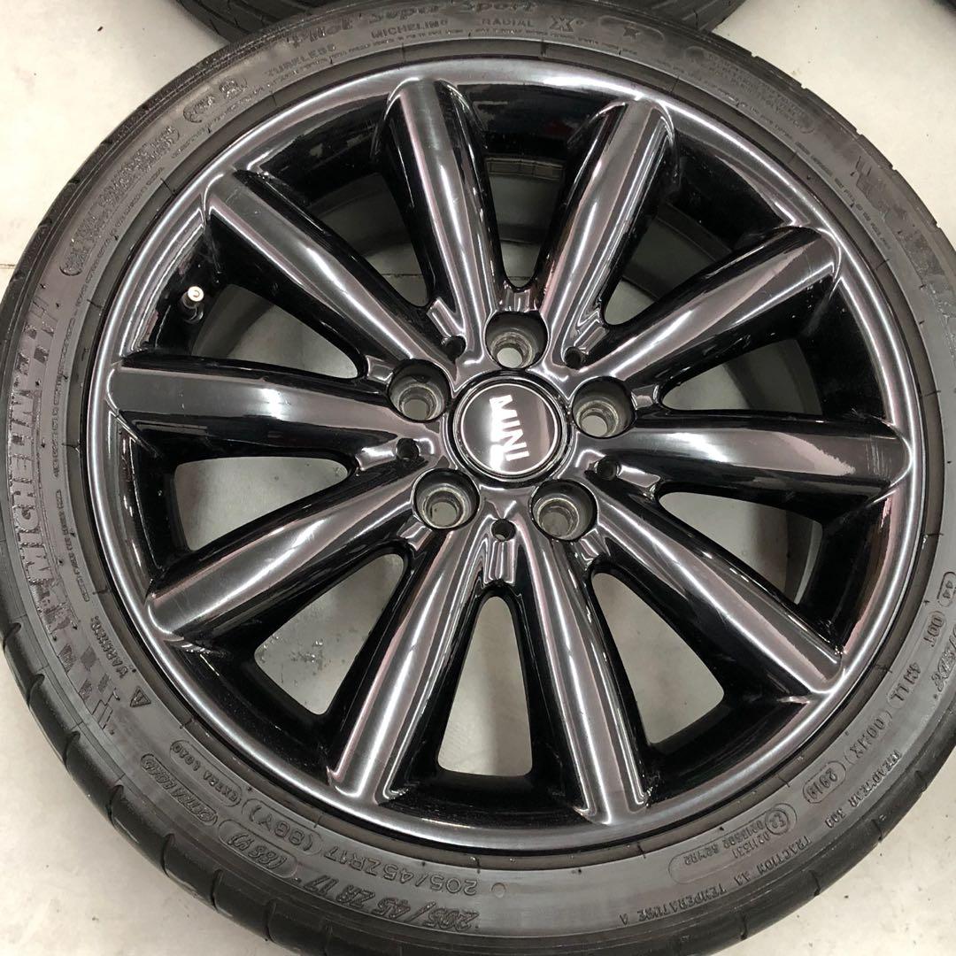 Rim original Mini Cooper F55 F56 F57 17 siap tayar, Auto Accessories on ...