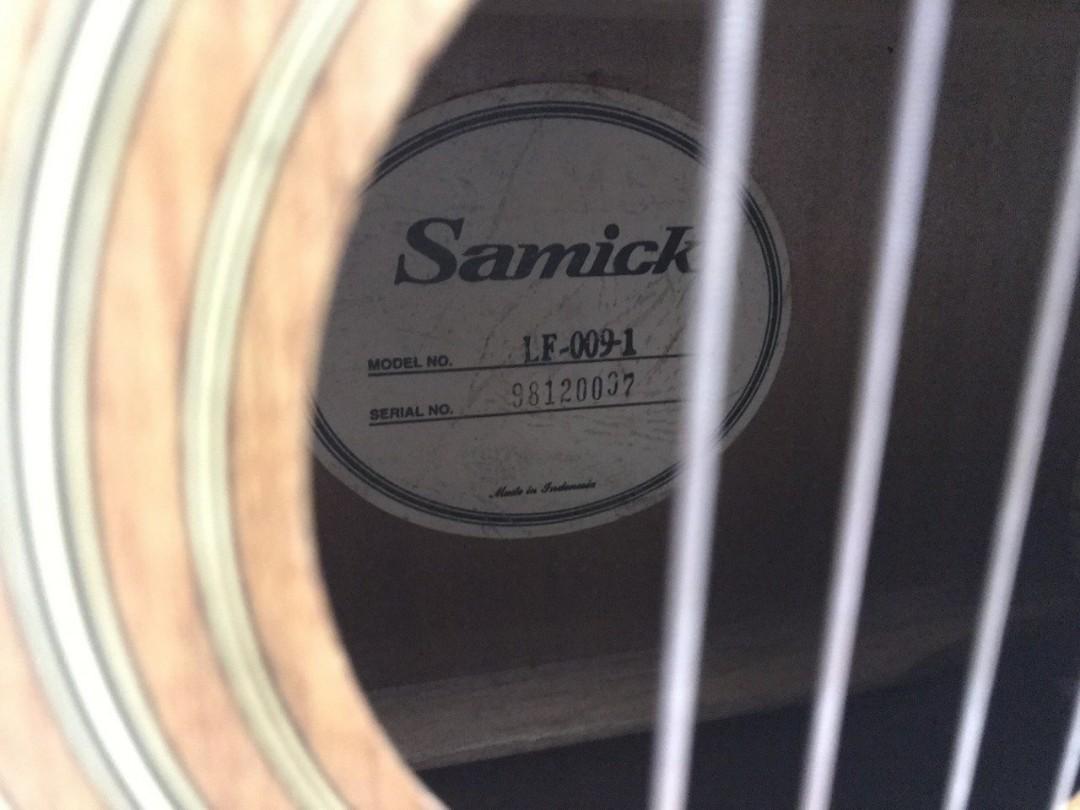 Samick acoustic guitar, Hobbies & Toys, Music & Media, Musical ...