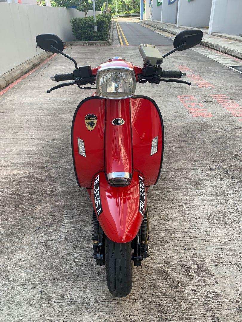 Scomadi TL200, Motorcycles, Motorcycles for Sale, Class 2B on Carousell