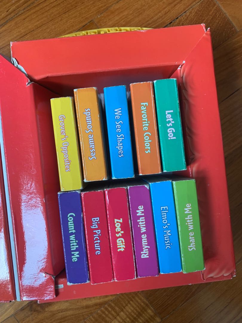 Sesame Street baby books, Babies & Kids, Infant Playtime on Carousell