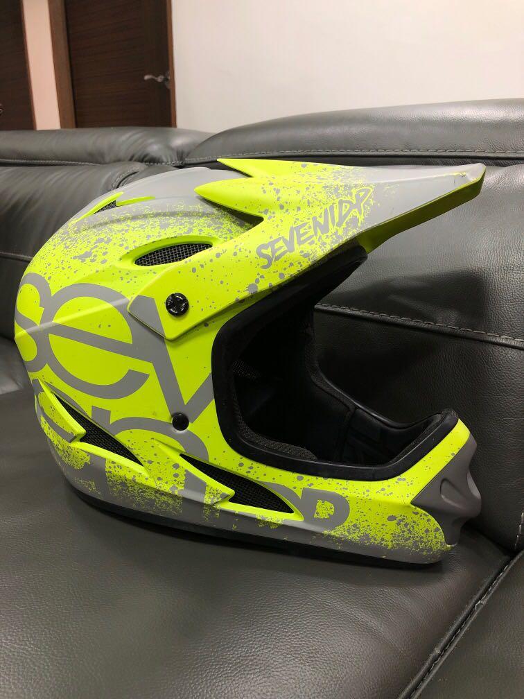 Seven IDP Full Face Helmet, Motorcycles, Motorcycle Apparel on Carousell