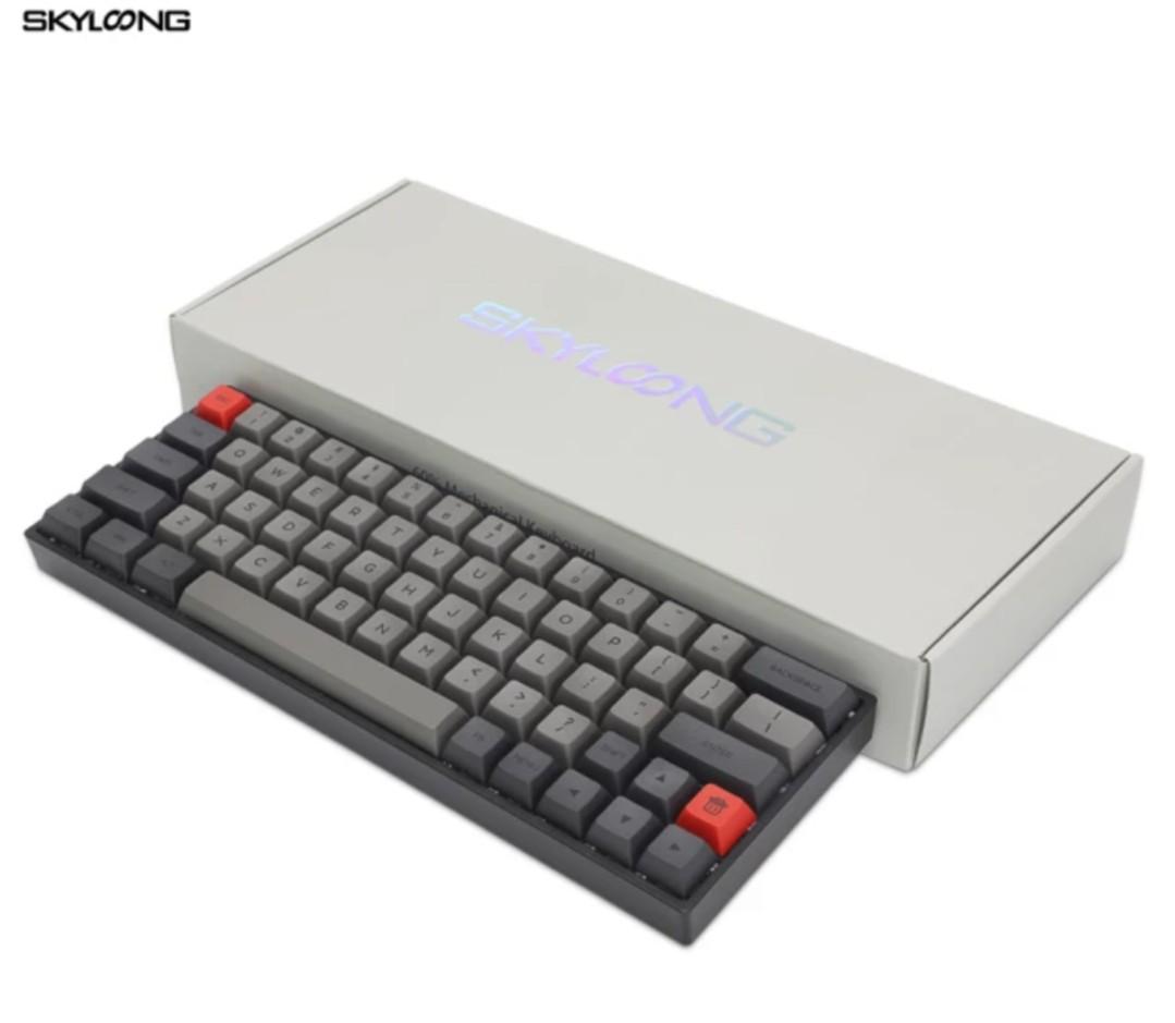 Skyloong GK64 mechanical keyboard, Computers & Tech, Parts ...