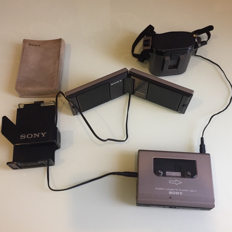 Sony - Vintage Stereo Walkman and Speaker System Set, Audio, Soundbars ...
