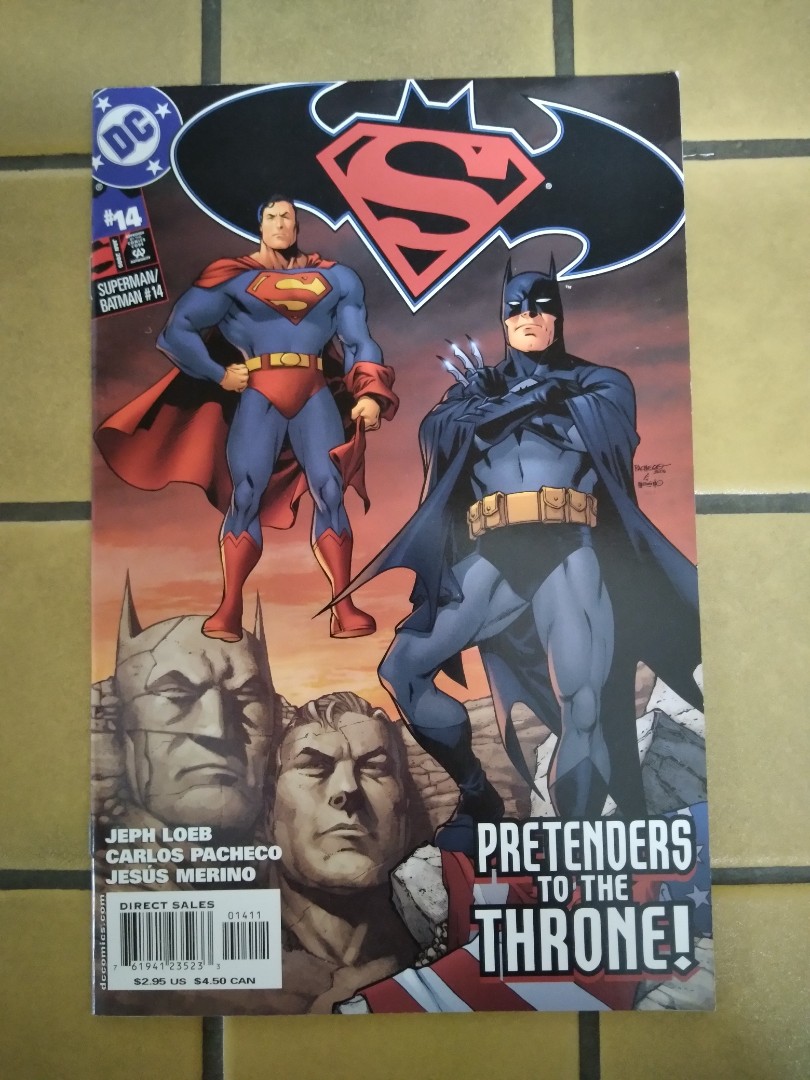 Superman/Batman #14 ( Carlos Pacheco - Cover Art ) Cover Price: USD2.95 ...
