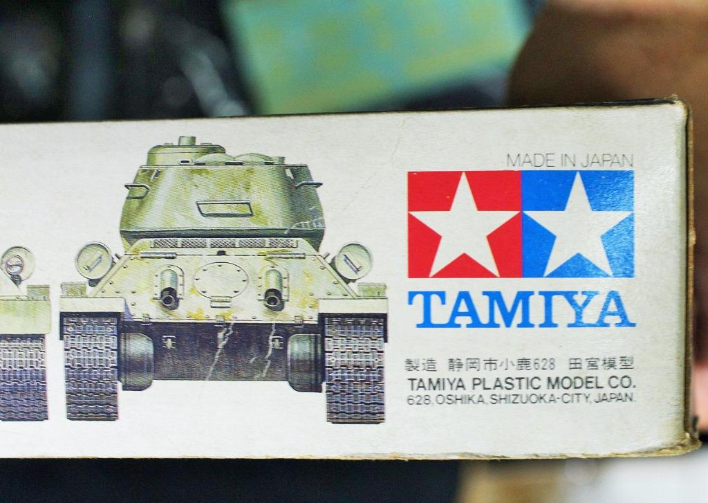 倉底貨-Tamiya-田宮-35138-1/35-T-34/85- Russian Medium Tank-made in Japan-M ...