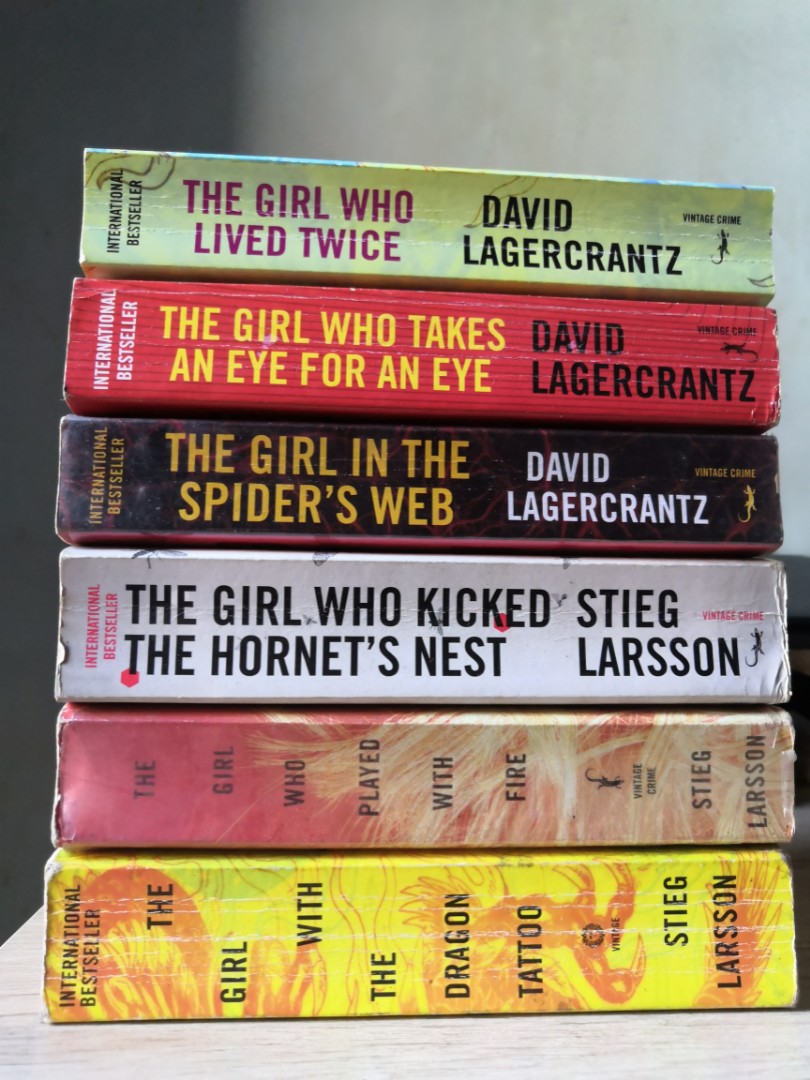 The Millennium (Lisbeth Salander) Series, Hobbies & Toys, Books ...