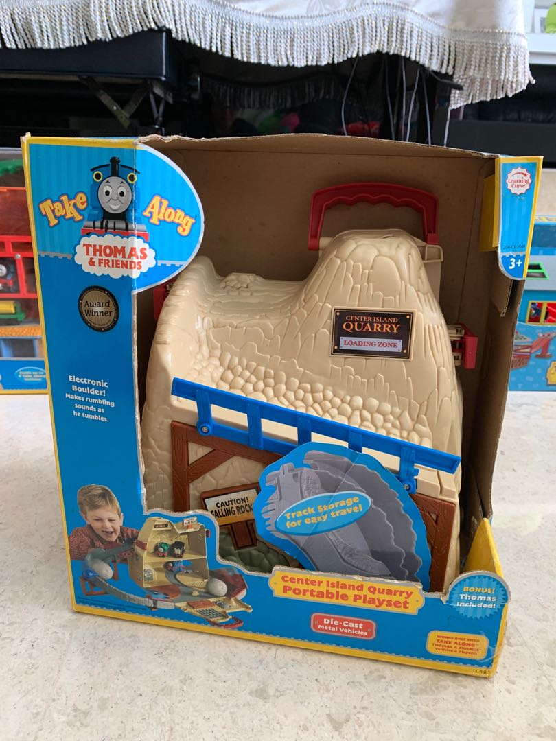 Thomas- Center Island Quarry Portable Set, Hobbies & Toys, Toys & Games ...