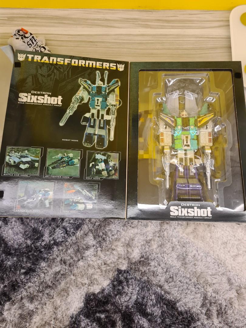 Transformers Destron Sixshot, Hobbies & Toys, Toys & Games on Carousell